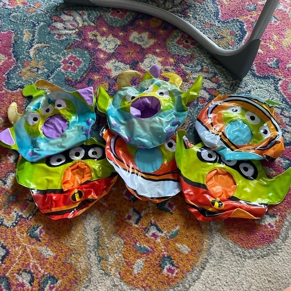 Other | Pack Of 6 Disney Drink Floaties Toy Story Monsters Inc Nemo ...